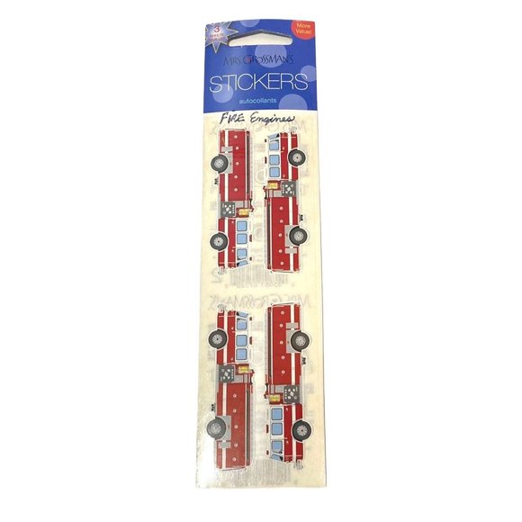 Mrs. Grossman's | Party Supplies | Mrs Grossman Vintage Stickers Red ...